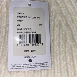 UGG | Accessories | Brand New Ugg Hat And Leather Gloves | Poshmark